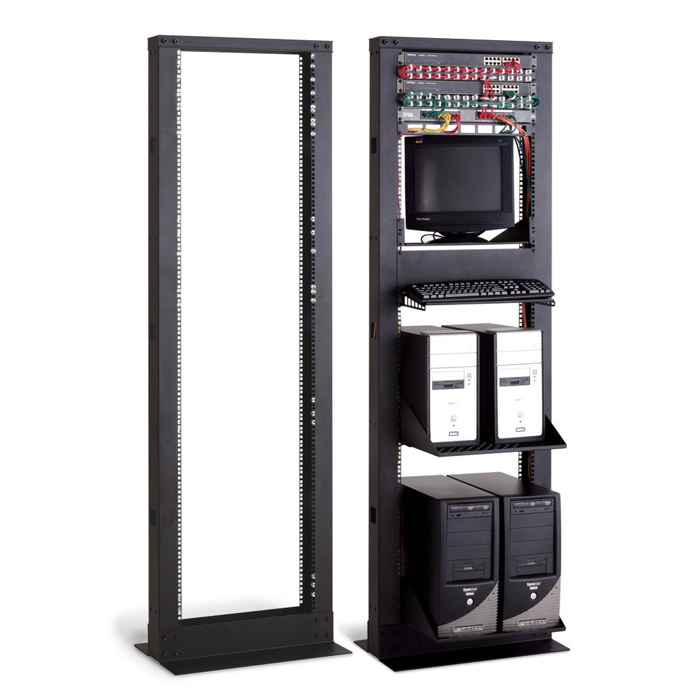41U 2-Post Cable Cove Rack - American Teledata Store