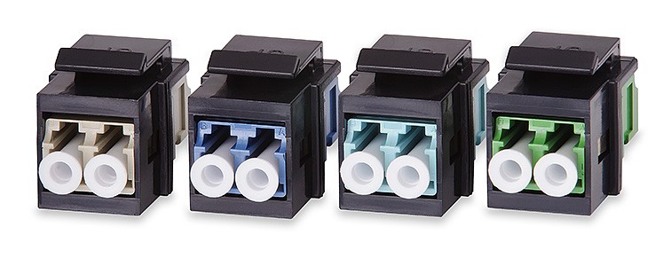 Signamax - LC Duplex SM Fiber Keystone Module, Black - American ...