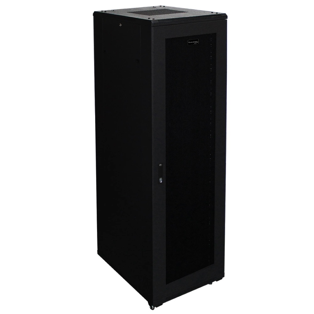 42U Server Rack Cabinet w/ Vented Front/Vented Split Rear Doors 32 ...
