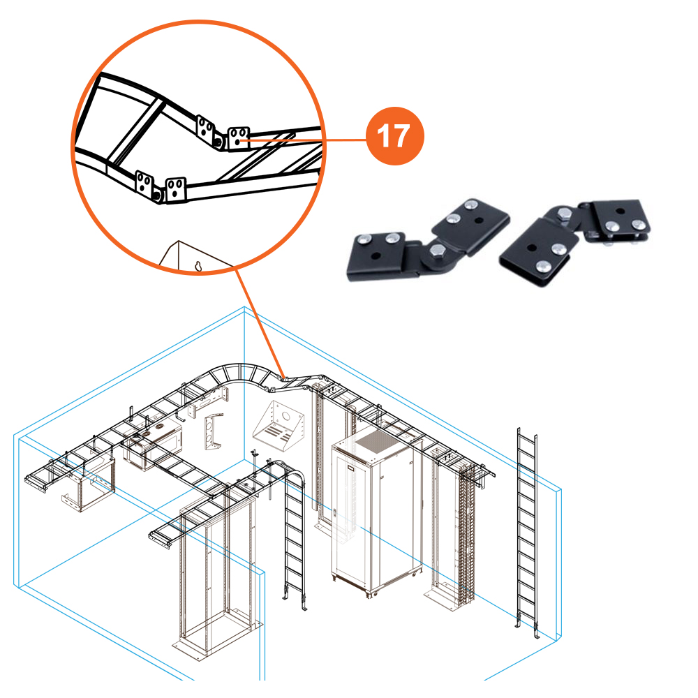 Butt Splice Kit Swivel/Adjustable SKU: ATDS104204 - American Teledata Store